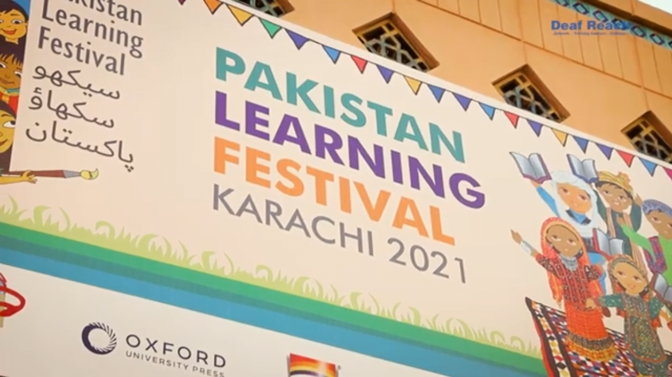 Deaf Reach’s Pakistan Sign Language Booth at Pakistan Learning Festival ...